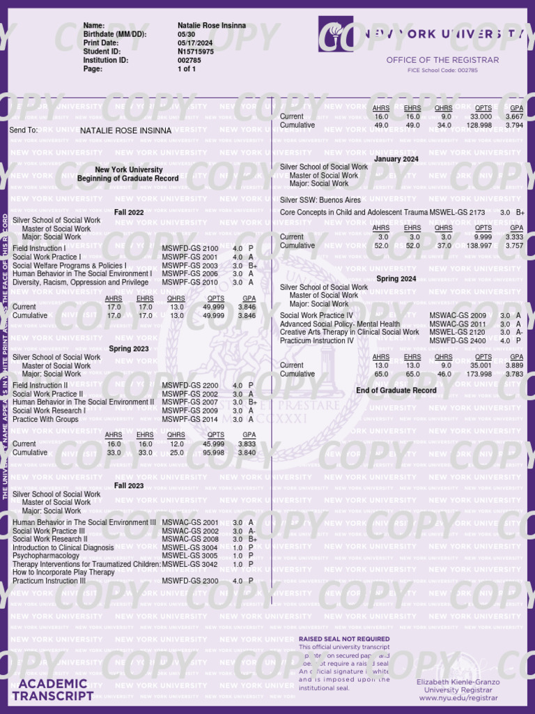 Transcript Natalieinsinna 1 | PDF | Behavioural Sciences ...