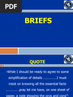 Sample Ministerial Briefing Format Template-1 | PDF | Science & Mathematics