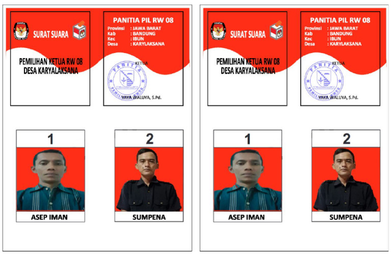 surat suara | PDF