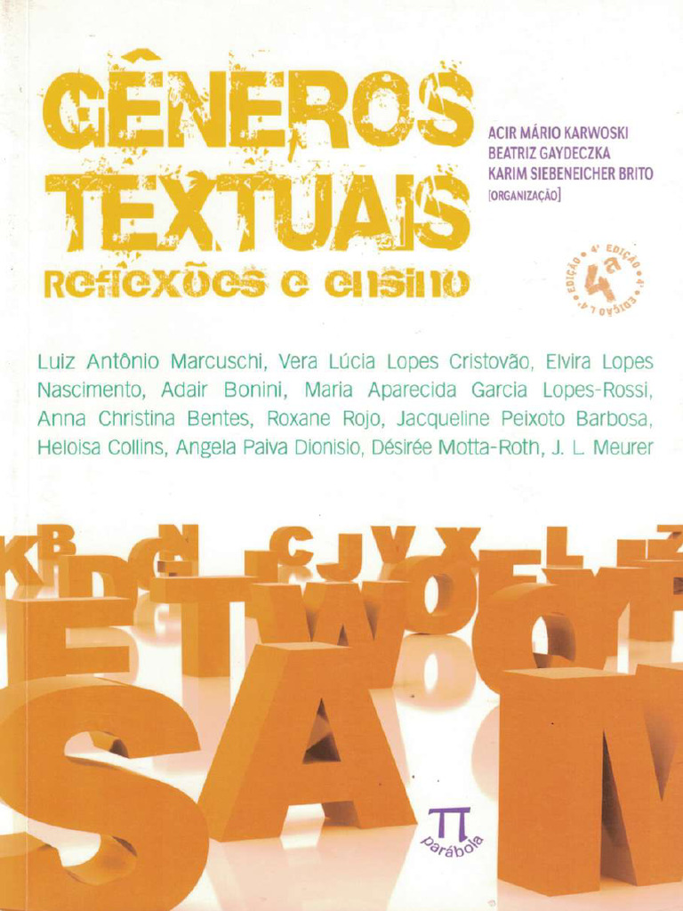 Gêneros Textuais - Configuração Dinamicidade e Circulação - MARCUSCHI | PDF