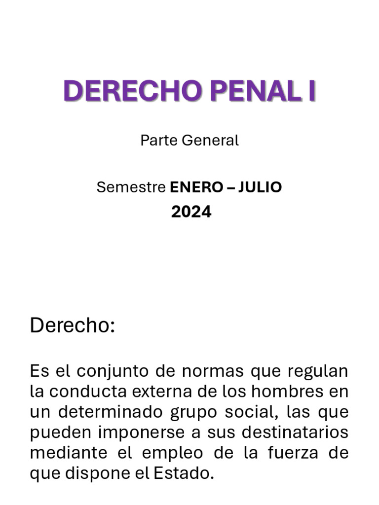 Derecho Penal Pdf Derecho Penal Castigos 9327