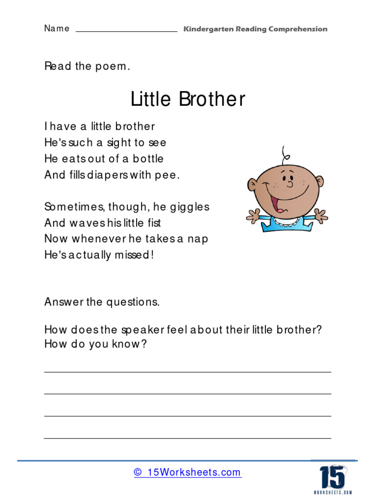 Little Brother Poem | PDF | Poetry