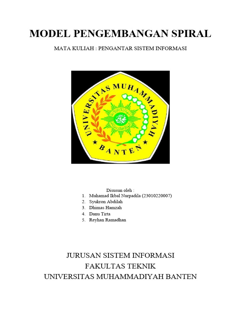 Model Pengembangan Spiral | PDF