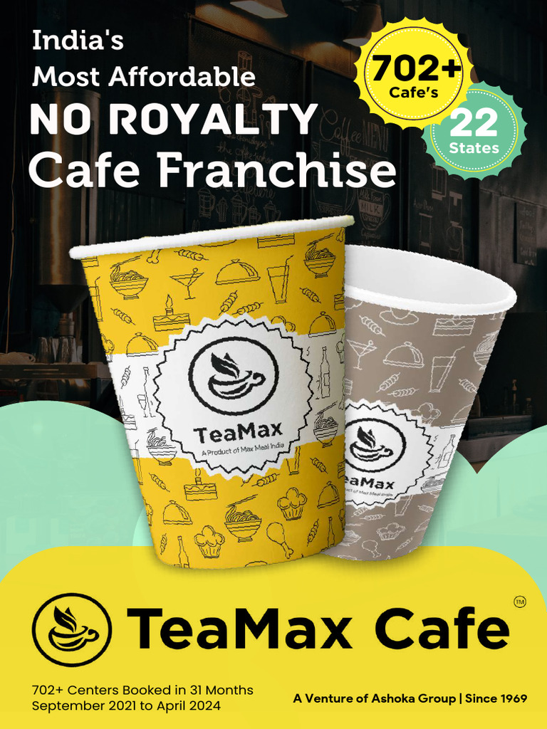 TeaMax Cafe Franchise Overview | PDF | Milkshake | Franchising