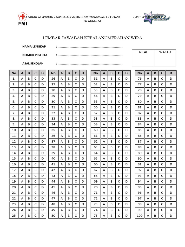 Lembar JWBN Wira Fix | PDF