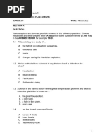 2024 Term 2 Physical Sciences Grade 10 Practical Test | PDF | Phase ...