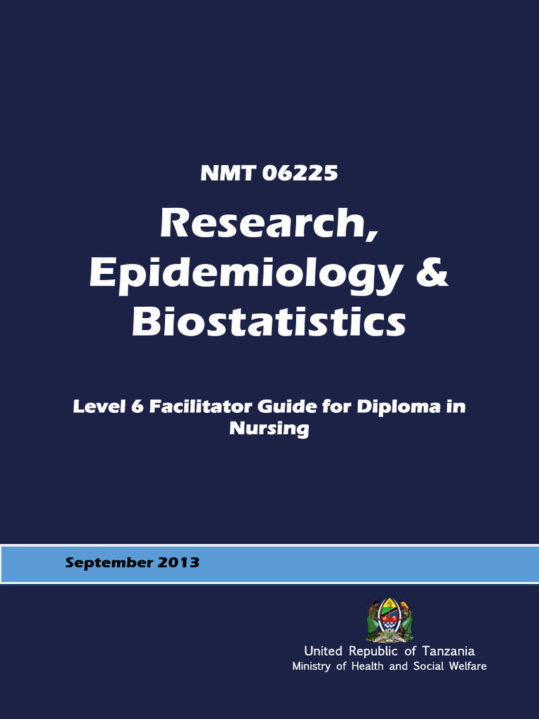 FG - Research, Epidemiology & Biostatistics - Final | PDF | Preventive ...