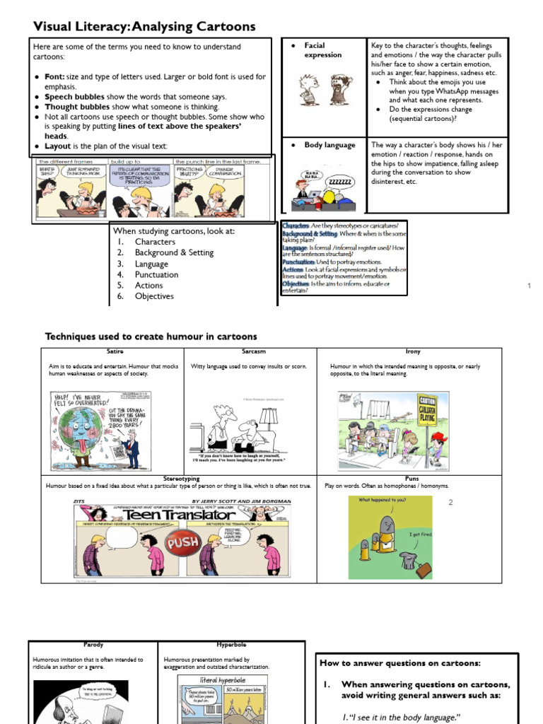Visual Literacy | PDF | Body Language | Emotions