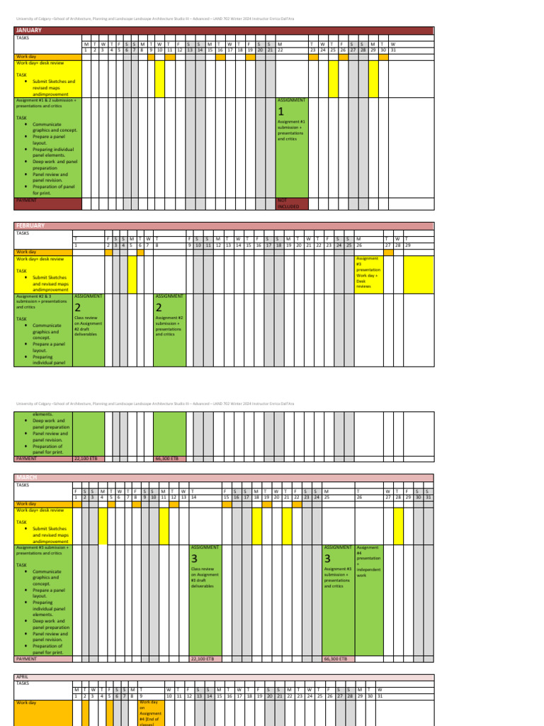Landscape Architecture Studio III Tasks | PDF | Design