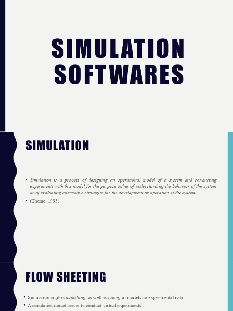 Simulation Softwares | PDF | Simulation | System