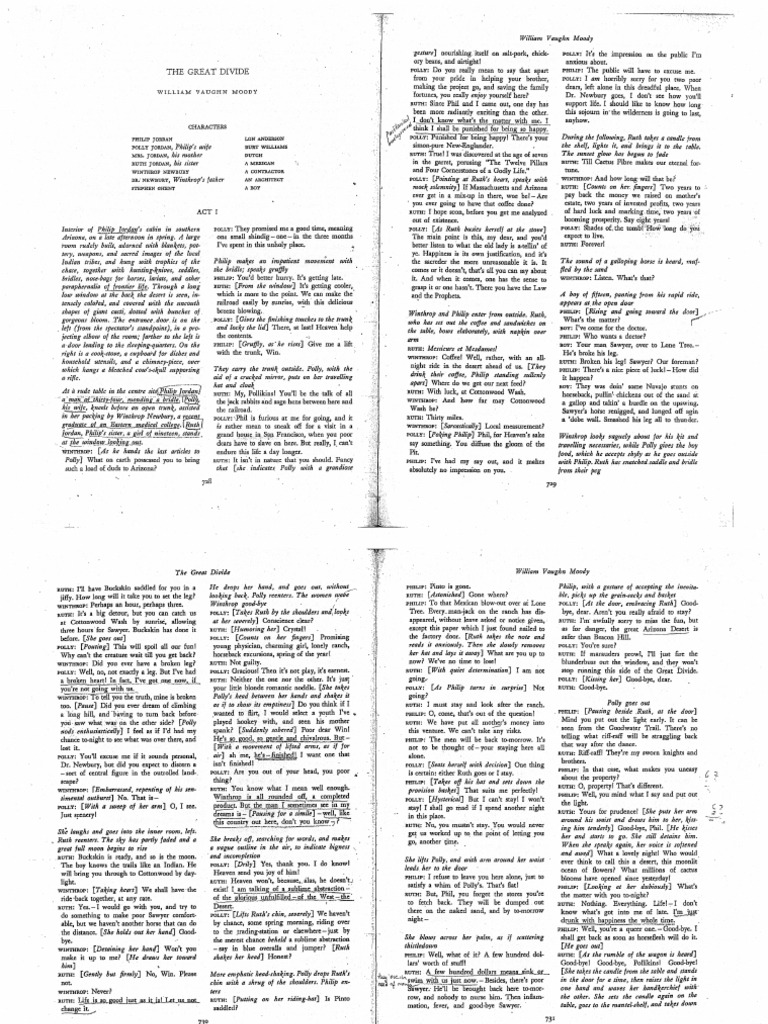 The Great Divide | PDF