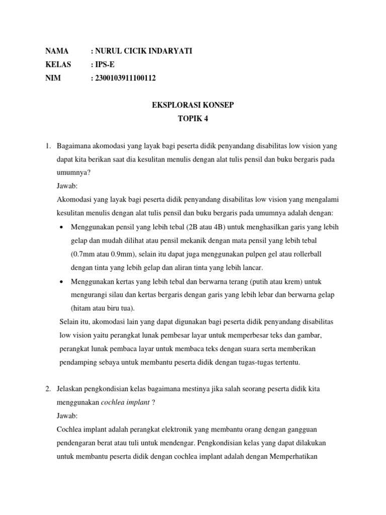 Eksplorasi Konsep-T4 | PDF