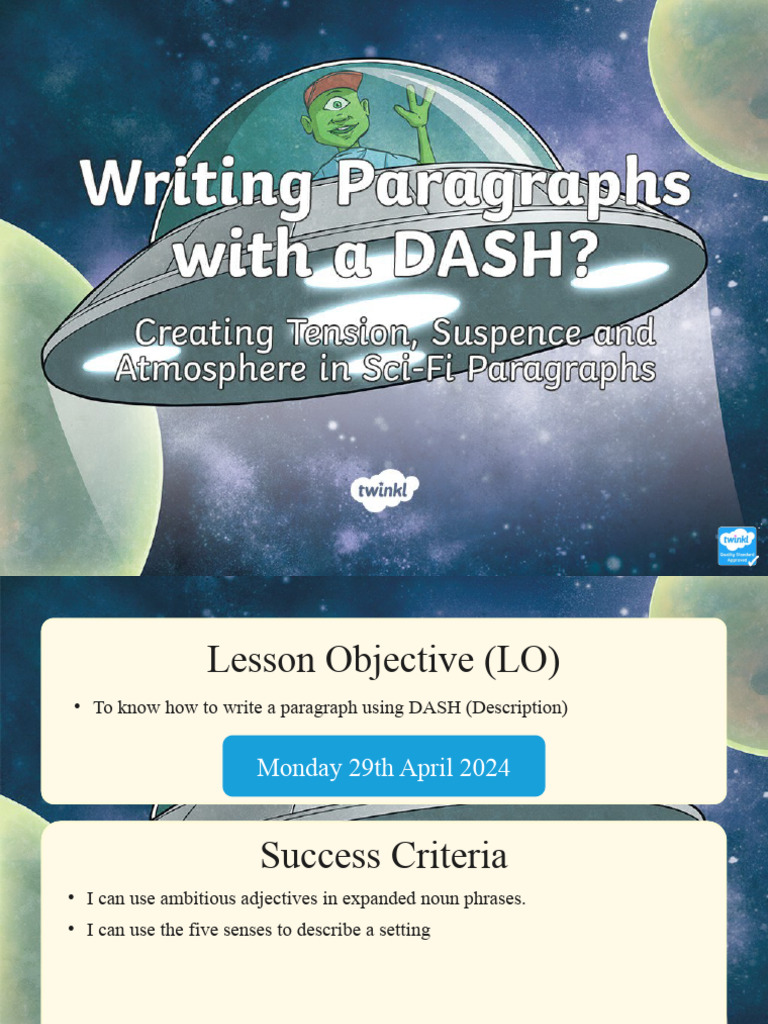 Writing Engaging DASH Paragraphs | PDF | Tsunami | Punctuation
