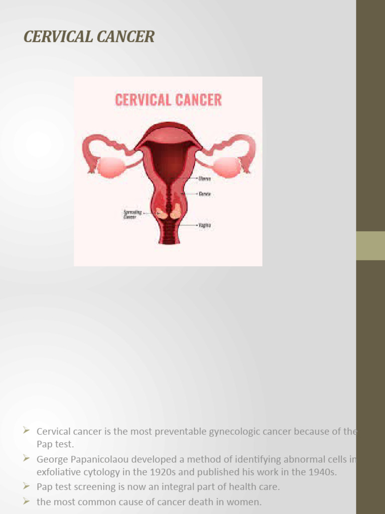 Cervical Cancer | Download Free PDF | Cervical Cancer | Diseases And ...