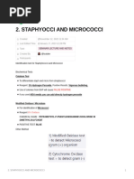 Biochemical Tests for Staphylococcus & Streptococcus | PDF ...