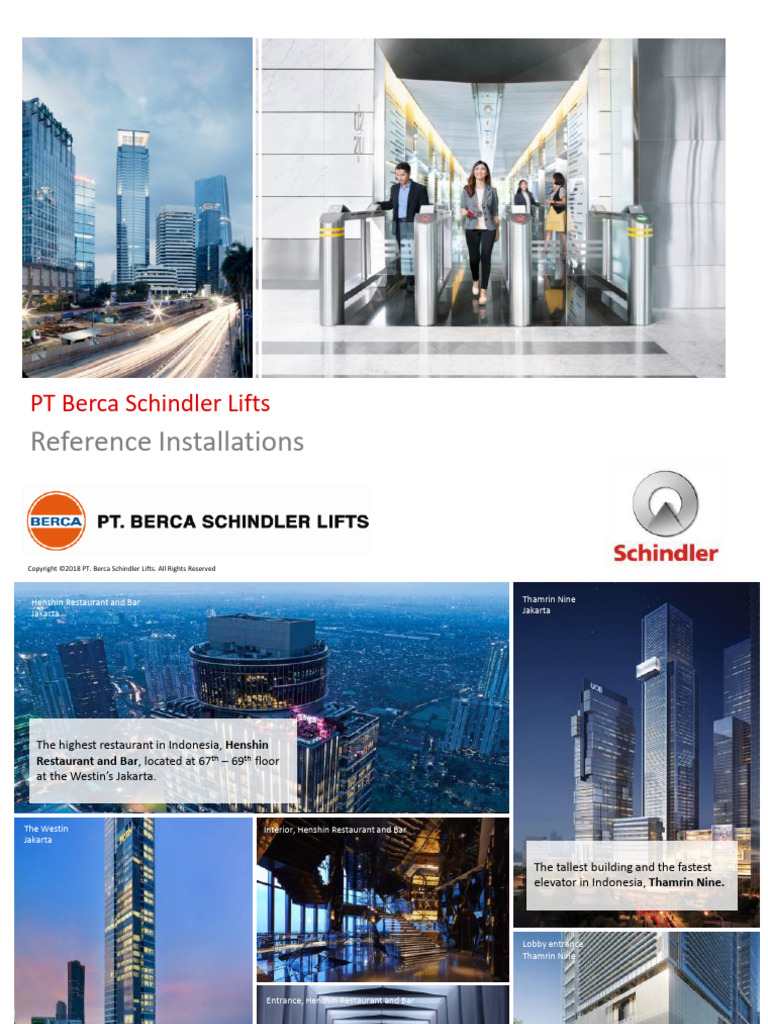 Schindler Project References | PDF