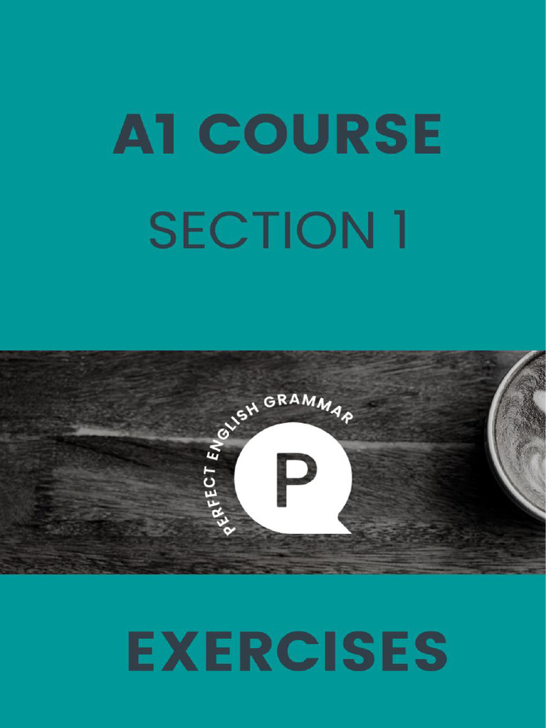Section 1 Exercises | PDF | Drink