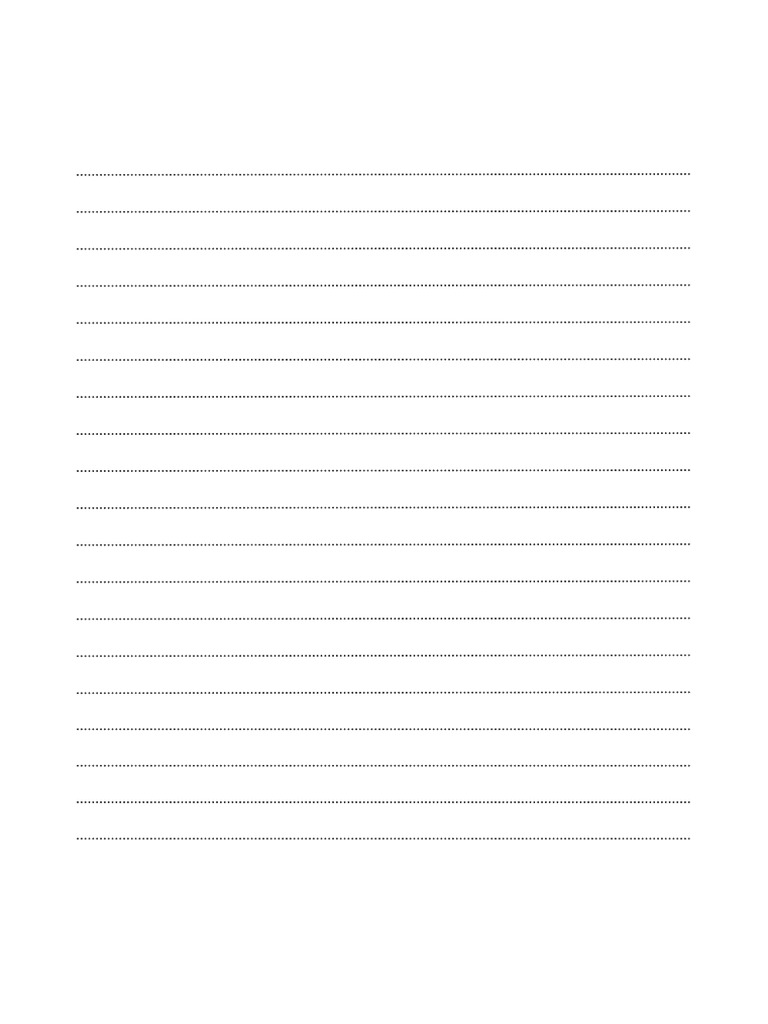 Black and White Minimalist Simple Printable Blank Diary Letter | PDF
