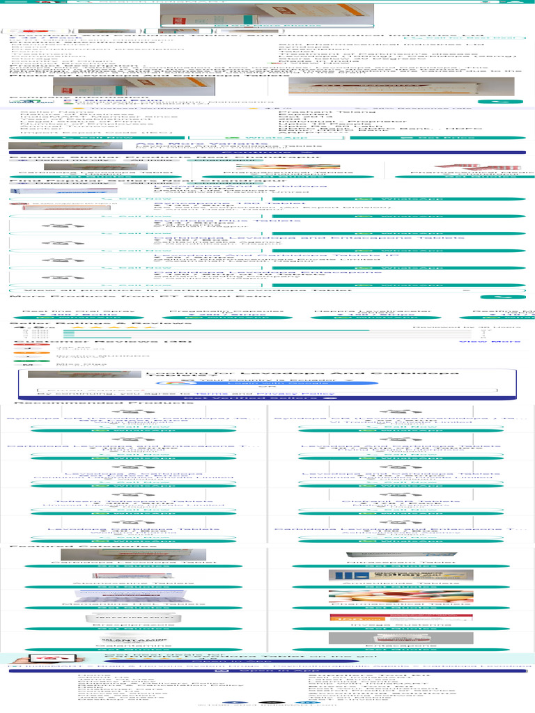 Levodopa-And-Carbidopa-Tablets-500x500.jpg 357×50 | Download Free PDF ...