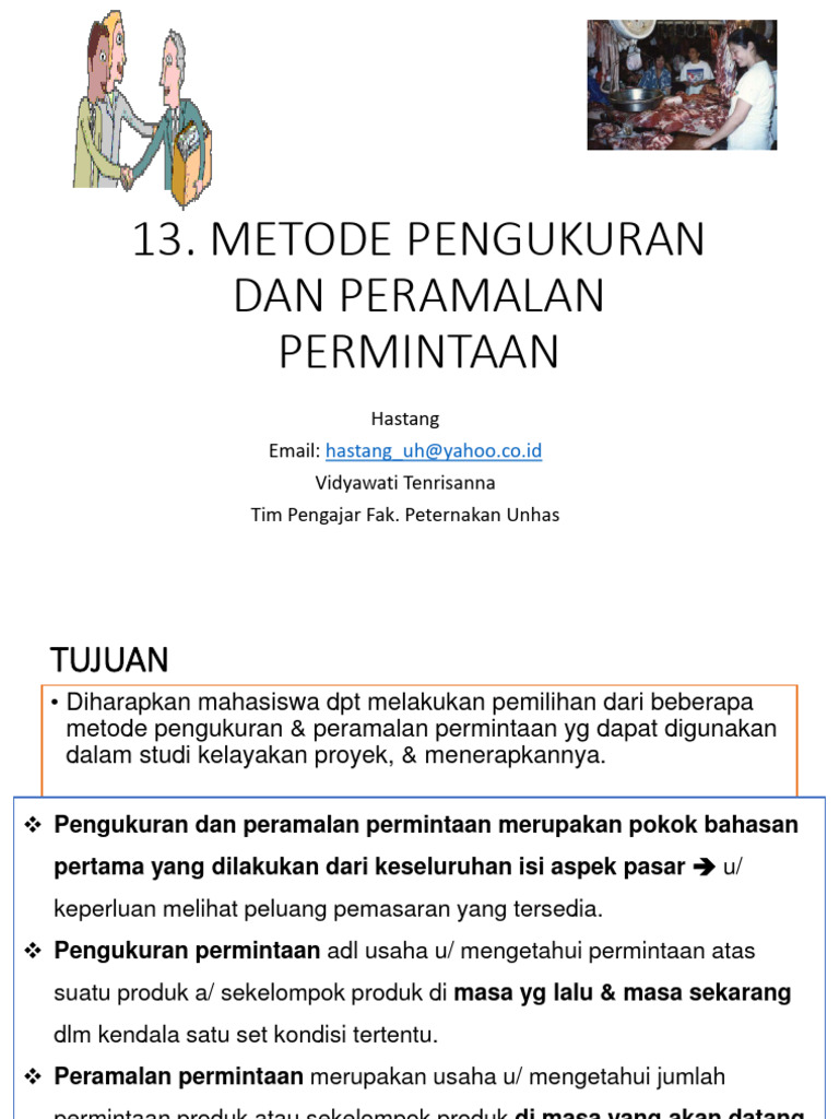 Metode Peramalan Permintaan Produk | PDF