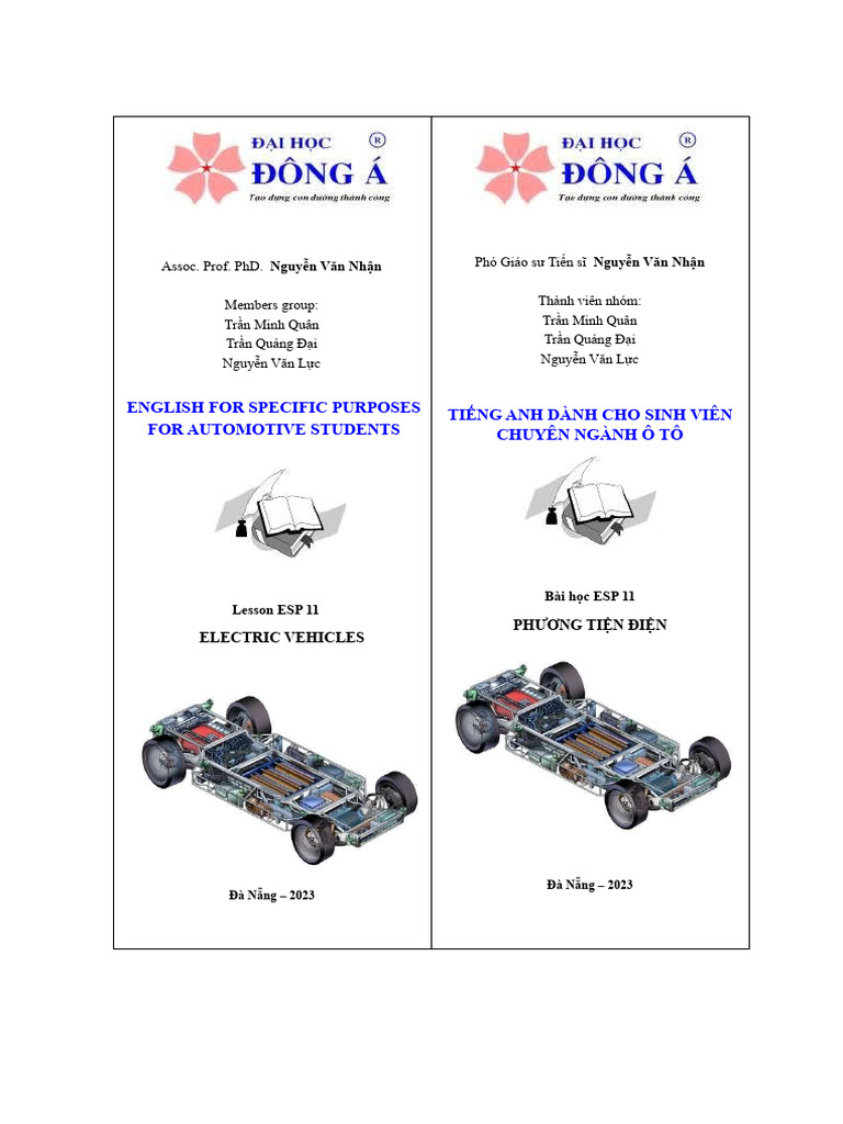 ESP11 - Electric Vehicles PDF | PDF