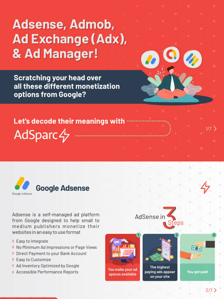Google Ad Products Adsense Admob Ad Exchange Adx Ad Manager | PDF | Auction | World Wide Web
