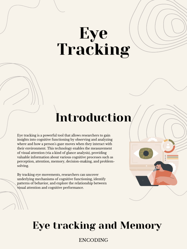 Understanding Eye Tracking in Cognition | PDF | Recall (Memory) | Memory