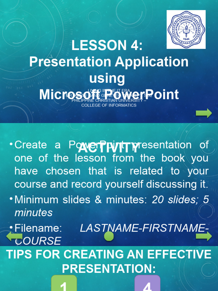 PowerPoint Presentation Tips Guide | PDF | Microsoft Power Point | Writing