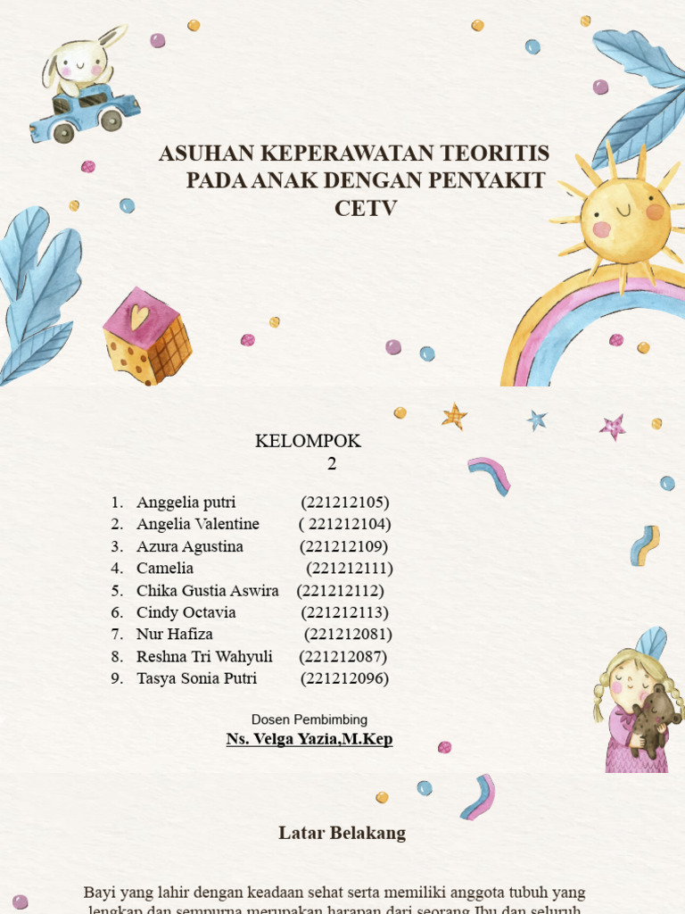 Asuhan Keperawatan CTEV pada Anak | PDF