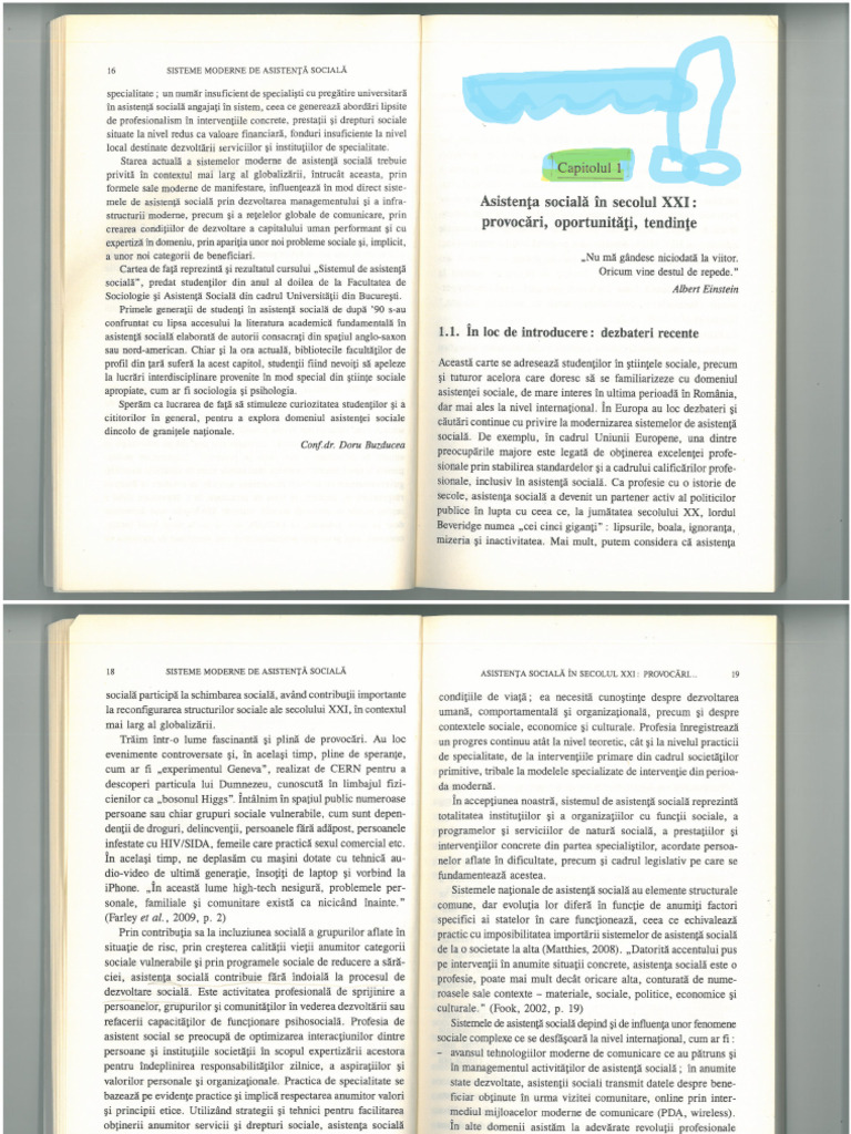 Sisteme Moderne de Asistenta Sociala Carte Scan | PDF