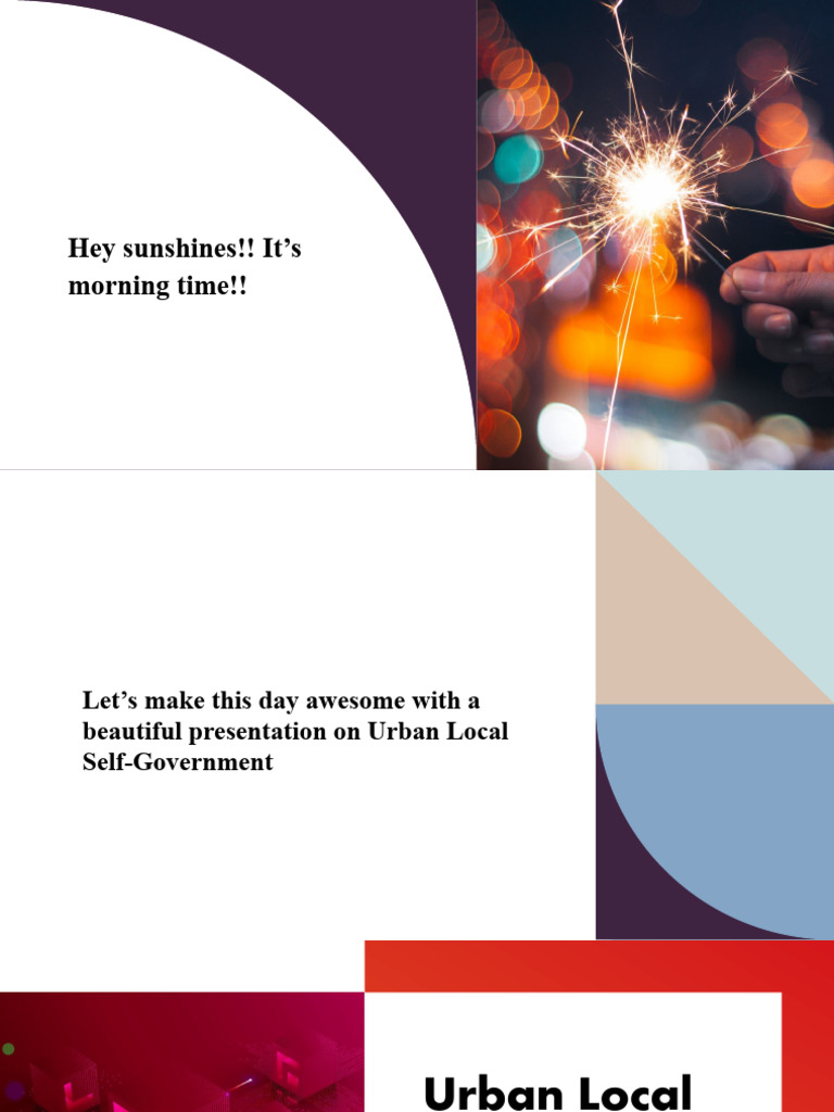 Urban Local Self-Government Guide | PDF | Kolkata | Government