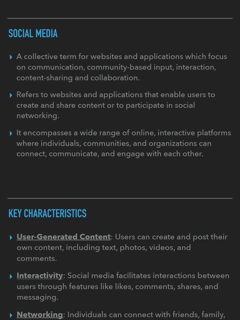 Social Media Reference | PDF | Popular Culture & Media Studies | Social ...