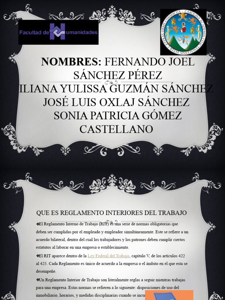 Regla Mentos | PDF | Derecho laboral | Regulación