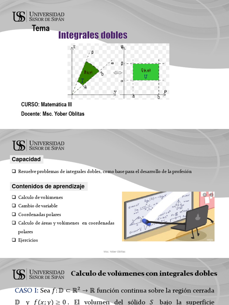 Integrales Dobles y Coordenadas Polares | PDF | Integral | Funciones y mapeos