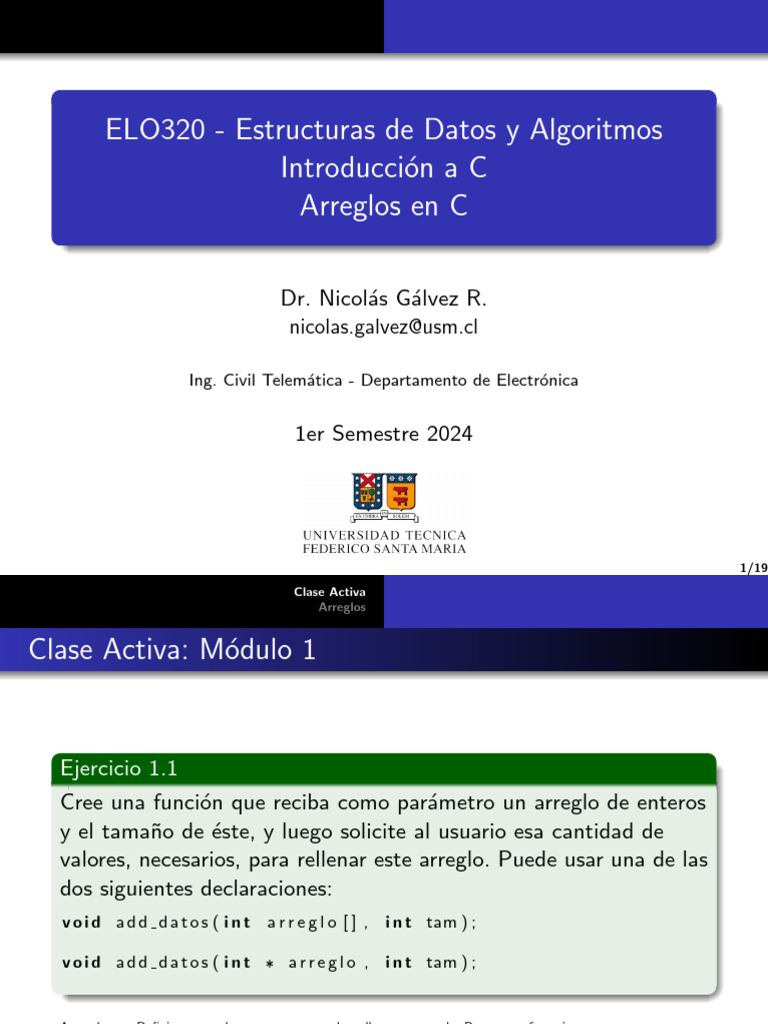 05 Arrays | PDF | Función (Matemáticas) | Matriz (Matemáticas)