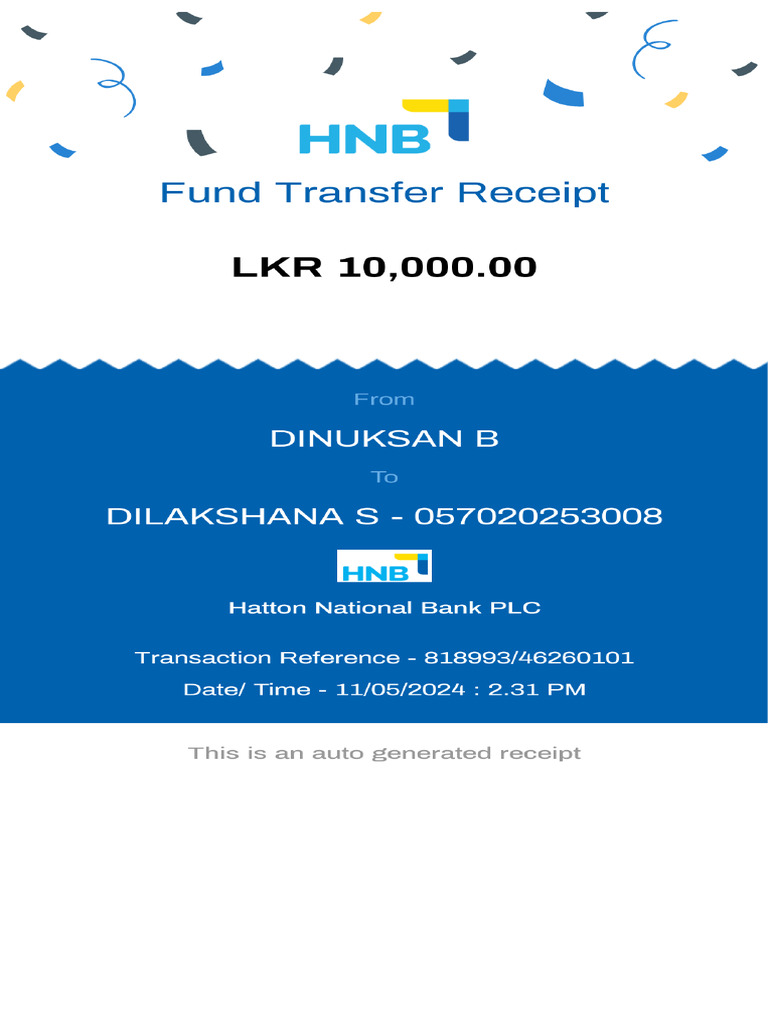 HNB DL Receipt 20240511 143138 | PDF