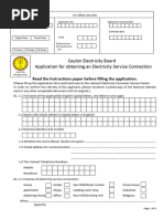 New Connection Application Form LT | PDF