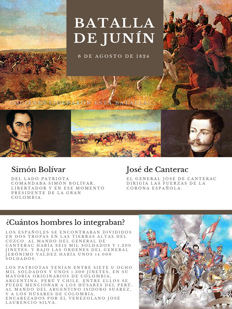Batalla de Junin | PDF | Militar | Conflictos