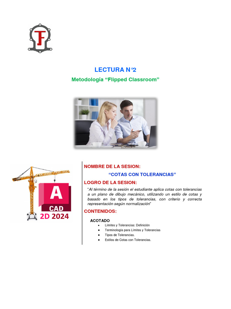 LECTURA N°2 - Estilos de Cotas Con Tolerancias | PDF | Tolerancia de ingeniería