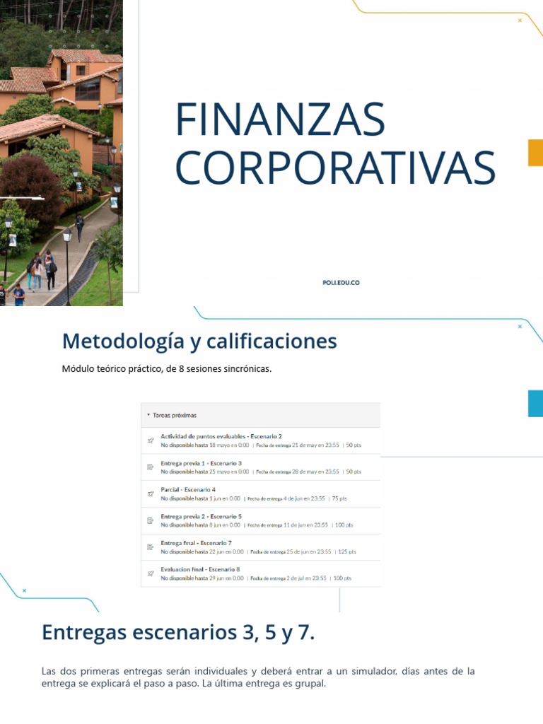 Finanzas Corporativas - Escenario 1 | Descargar gratis PDF | Business | Hoja de balance