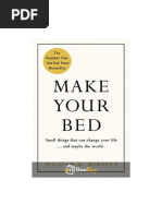 Make Your Bed: Lessons from Admiral McRaven | PDF