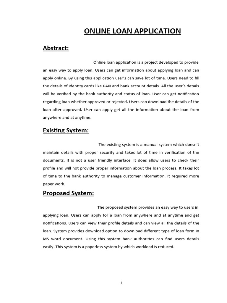 48) Online Loan Application | PDF | Software Testing | Java ...