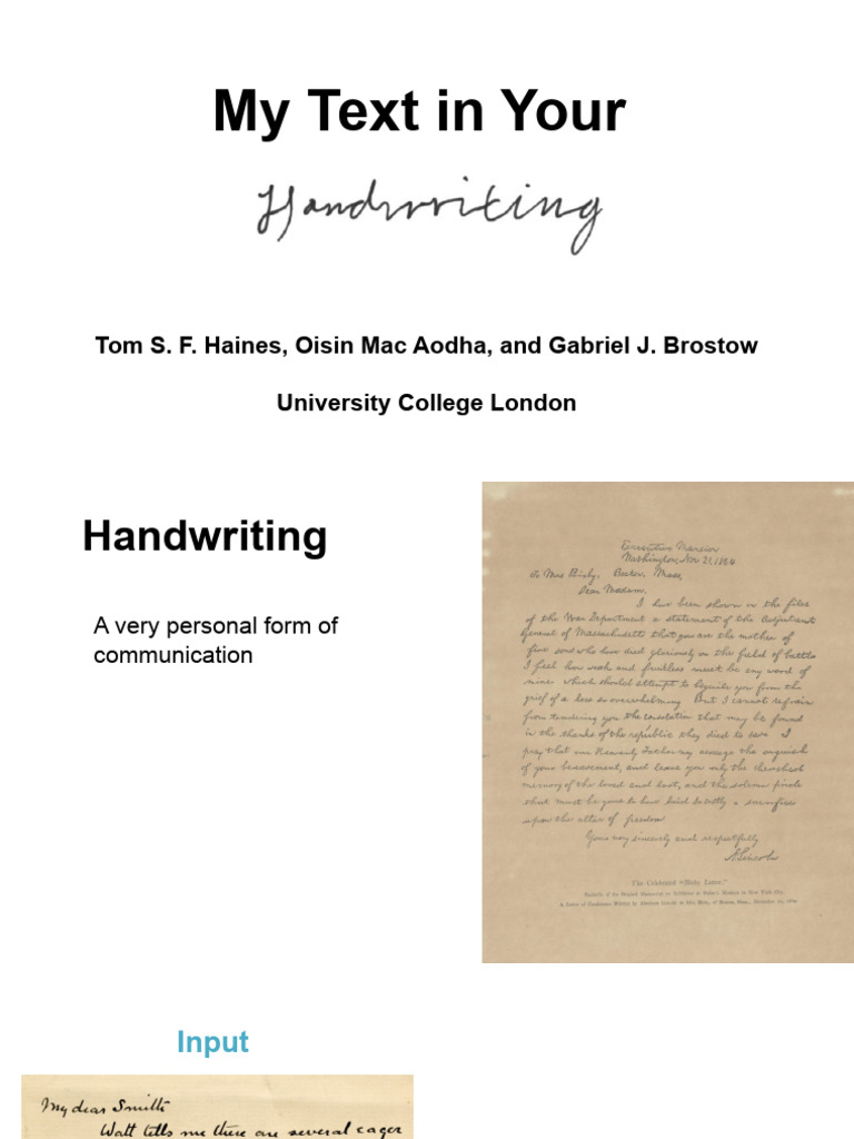 My Text in Your Handwriting | PDF | Page Layout | Computing