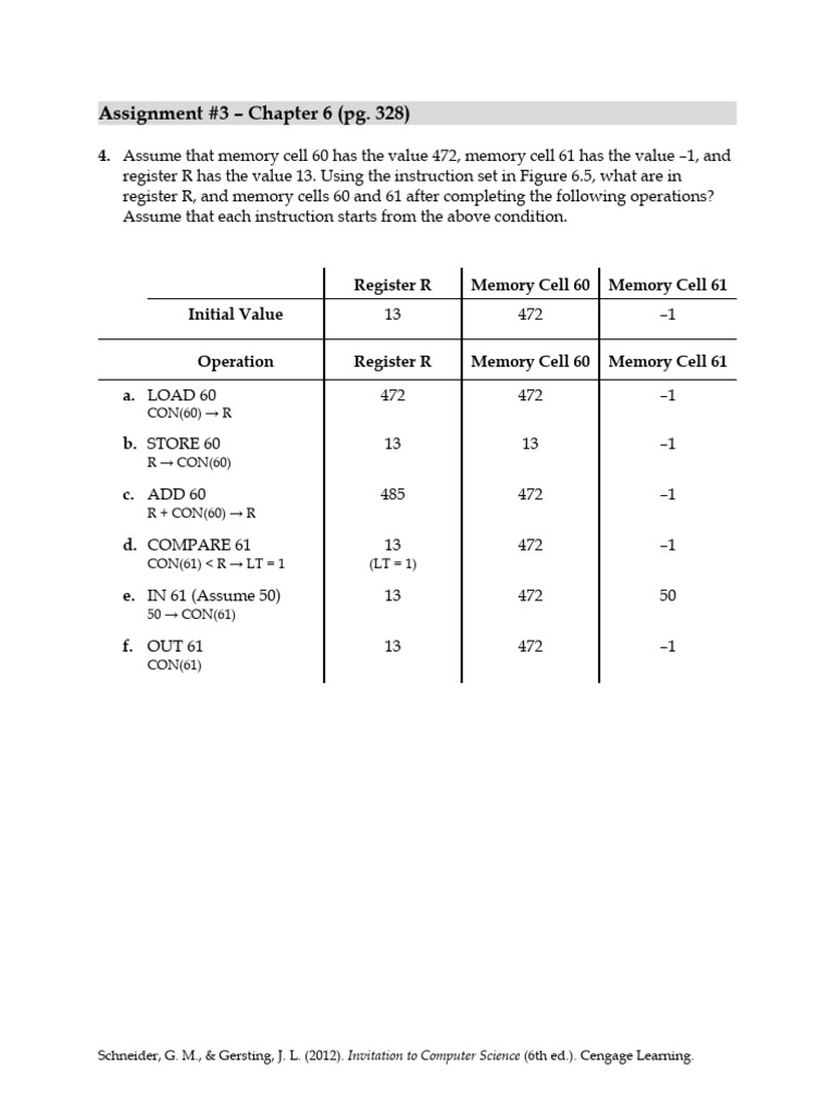 COMP 200 - Assignment #3 | PDF | Computer Architecture | Computer Engineering