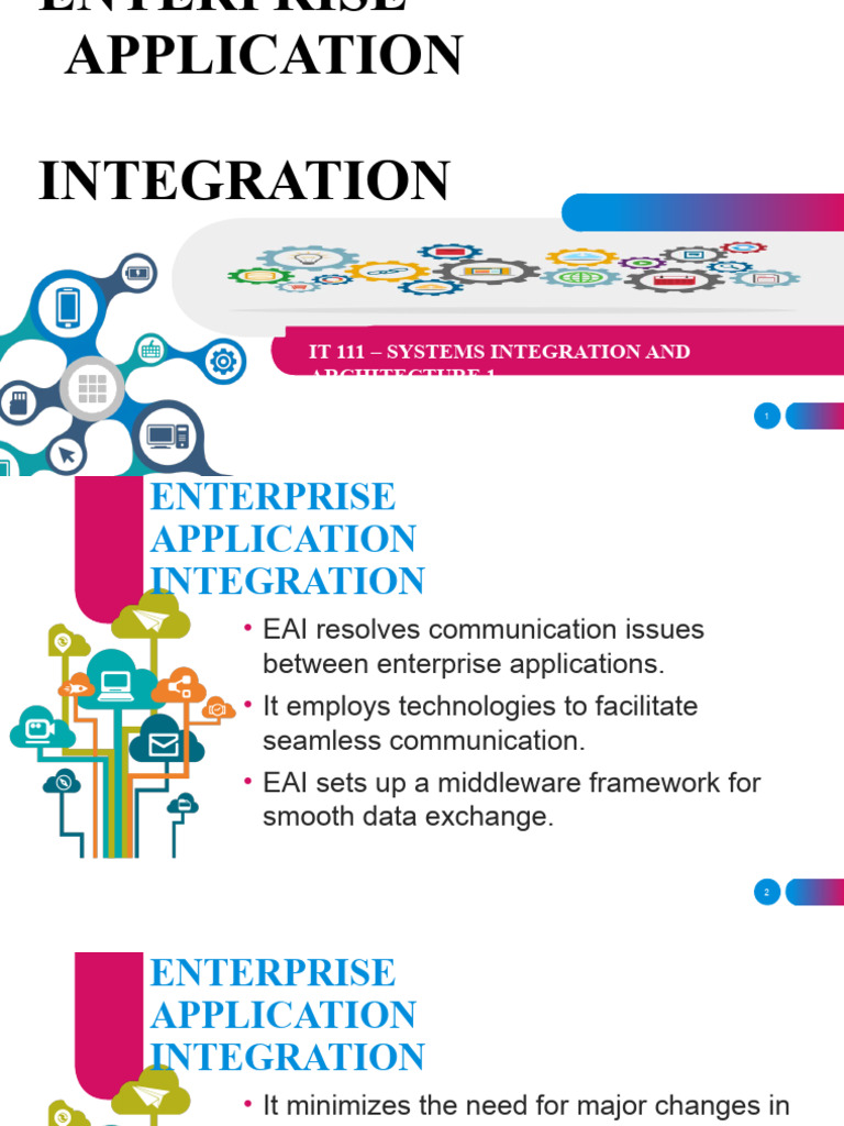 Enterprise Application Integration | PDF | Application Software | Databases