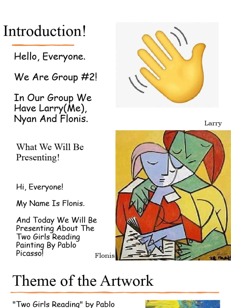 Two Girls Reading | PDF | Cubism | Pablo Picasso