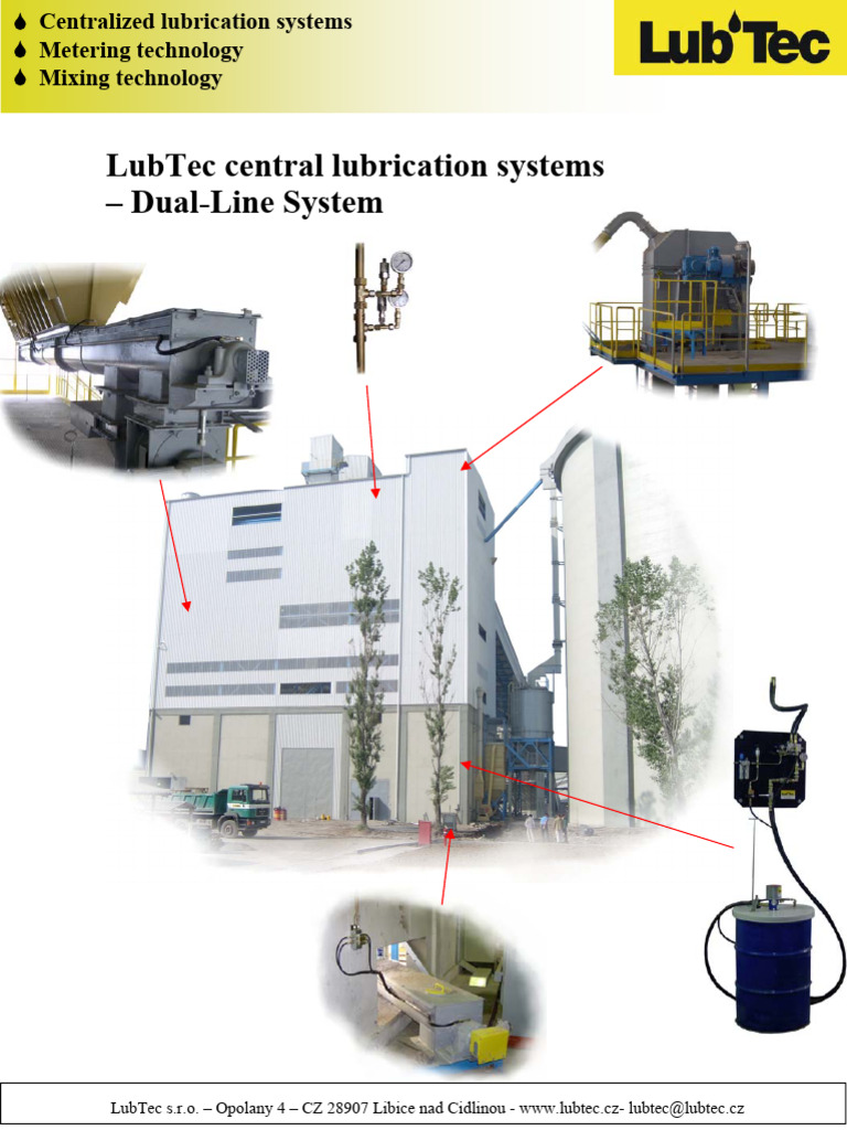 LubTec Dual Line Lubrication System | PDF | Lubricant | Valve