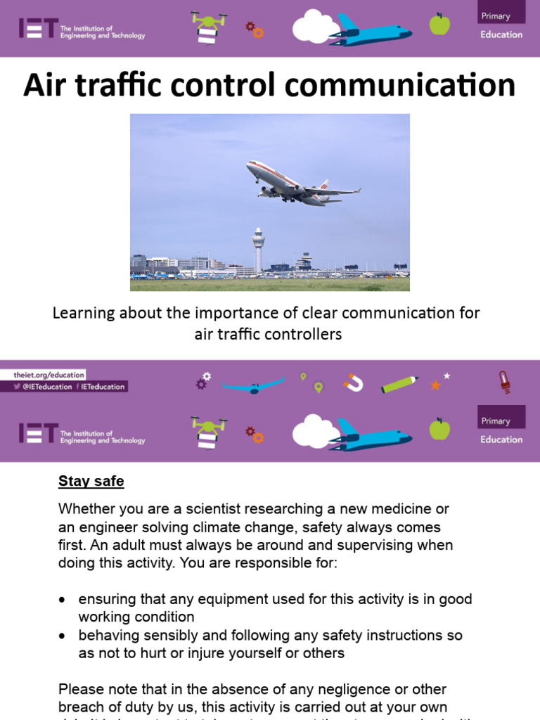 Air Traffic Control Presentation | PDF | Science & Mathematics