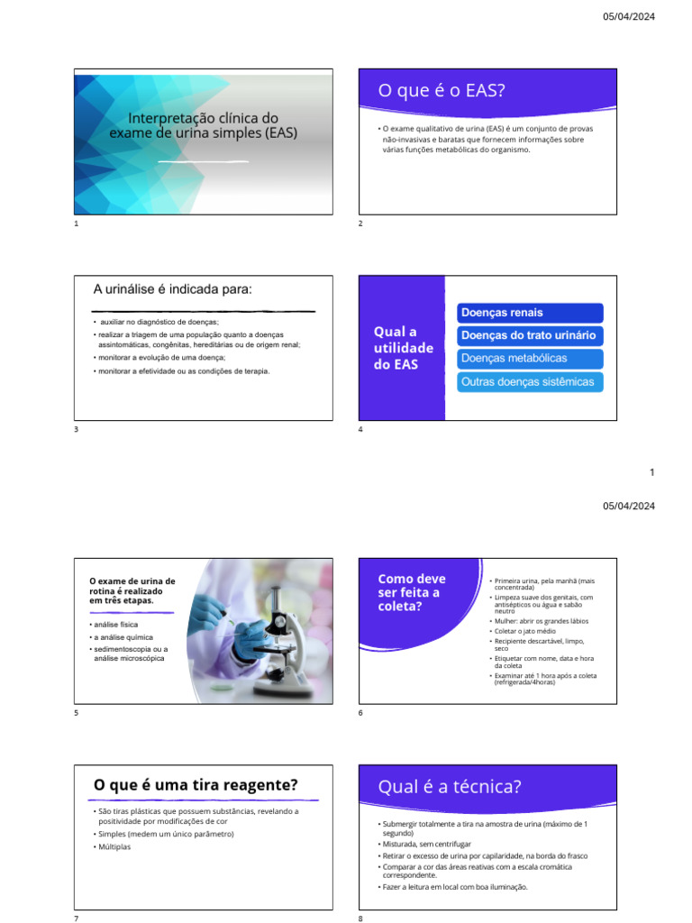 Slides EAS | PDF | Medicina Clínica | Especialidades médicas