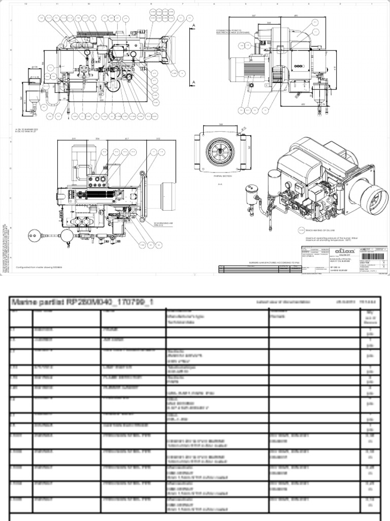 Burner Assembly | PDF | Pipe (Fluid Conveyance) | Mechanical Engineering